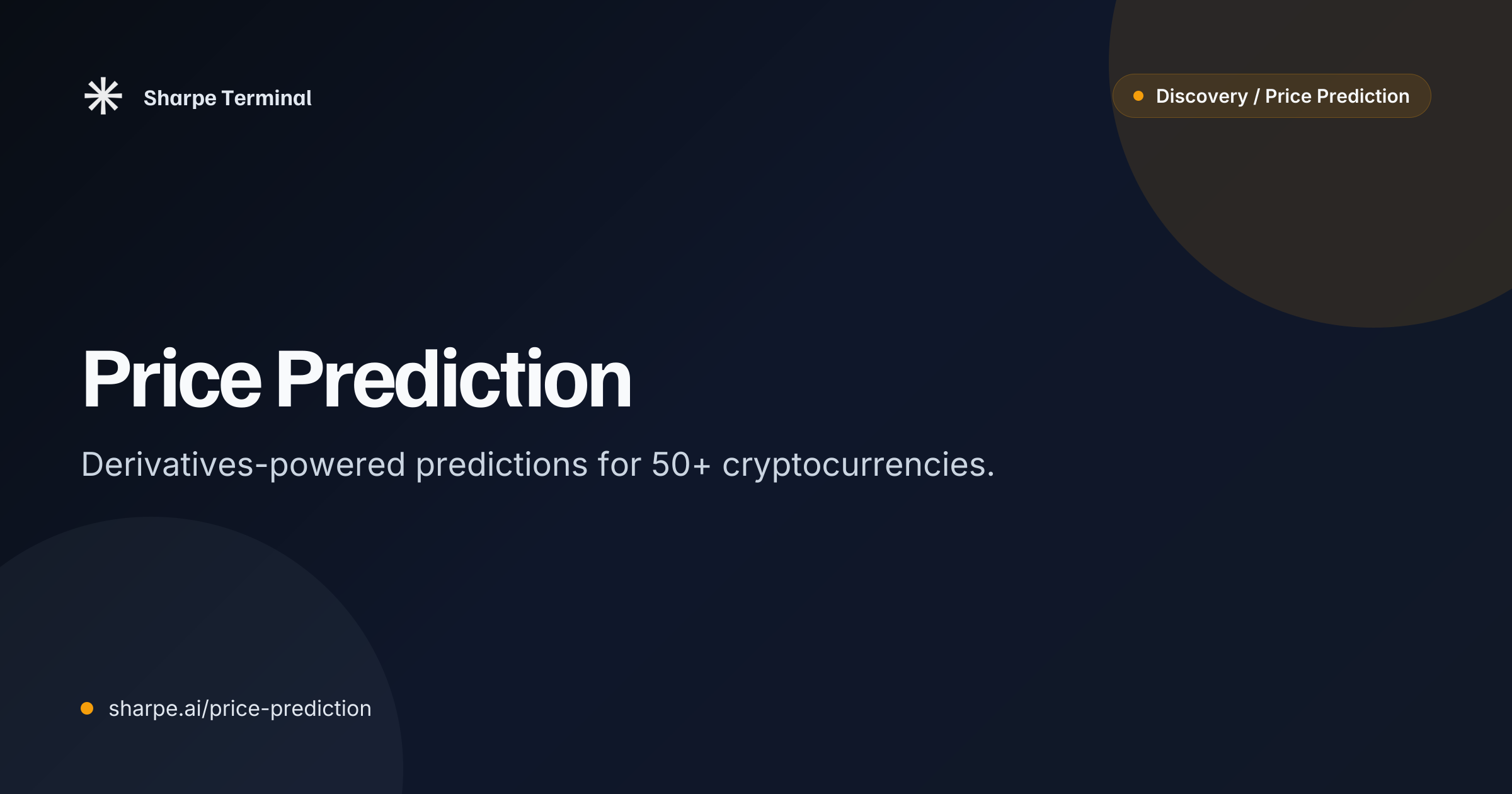 Crypto Price Forecasts 2026-2031 | Sharpe Terminal